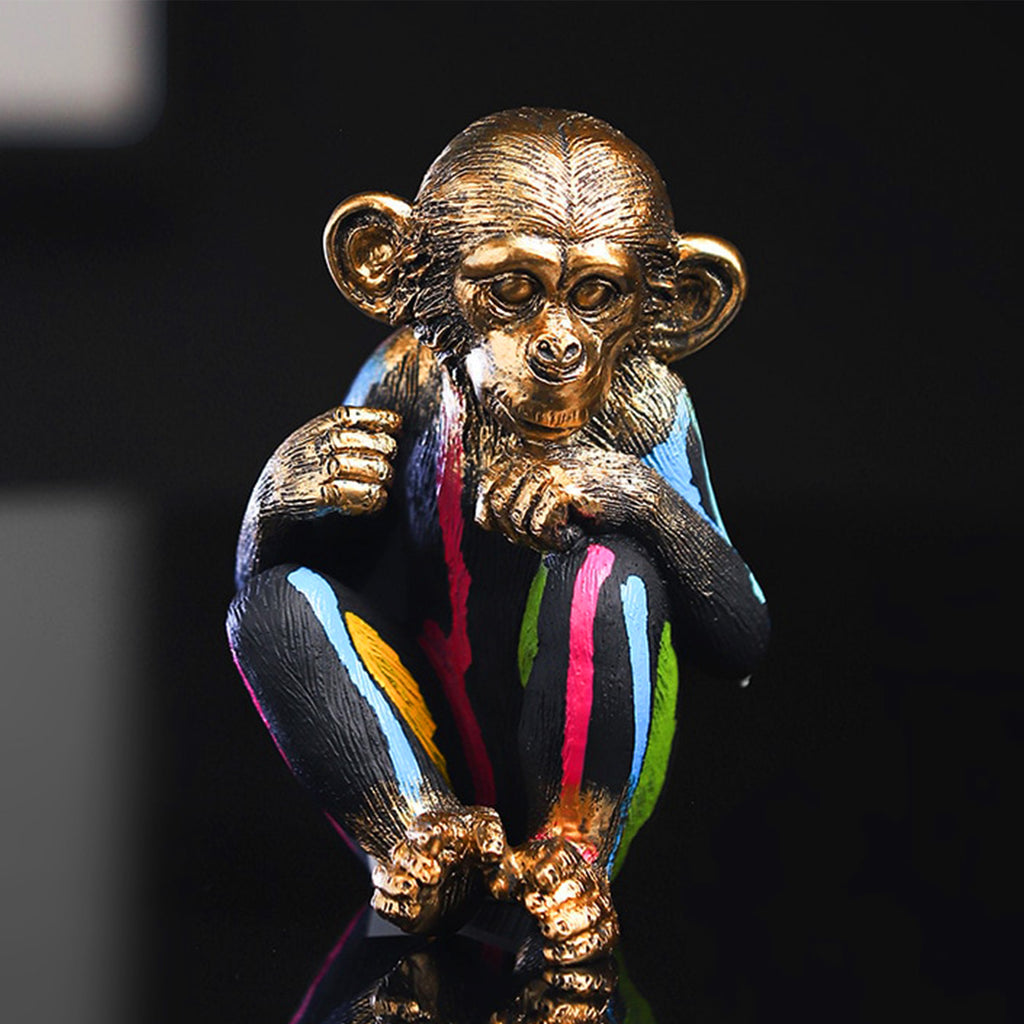 Statue Gorille Singe Pensif | Ma Statue France